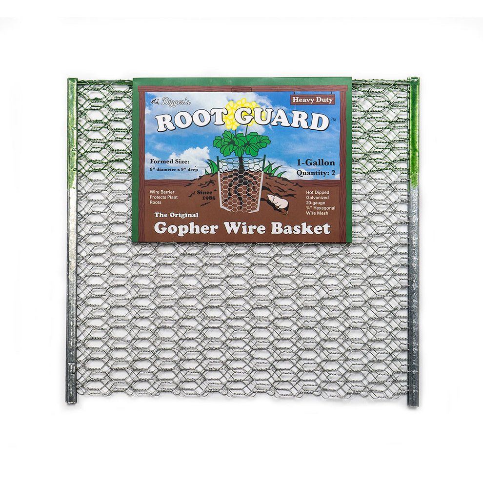 1 Gallon Root Guard Heavy Duty Gopher Wire Basket, 2-pack – Digger's ...