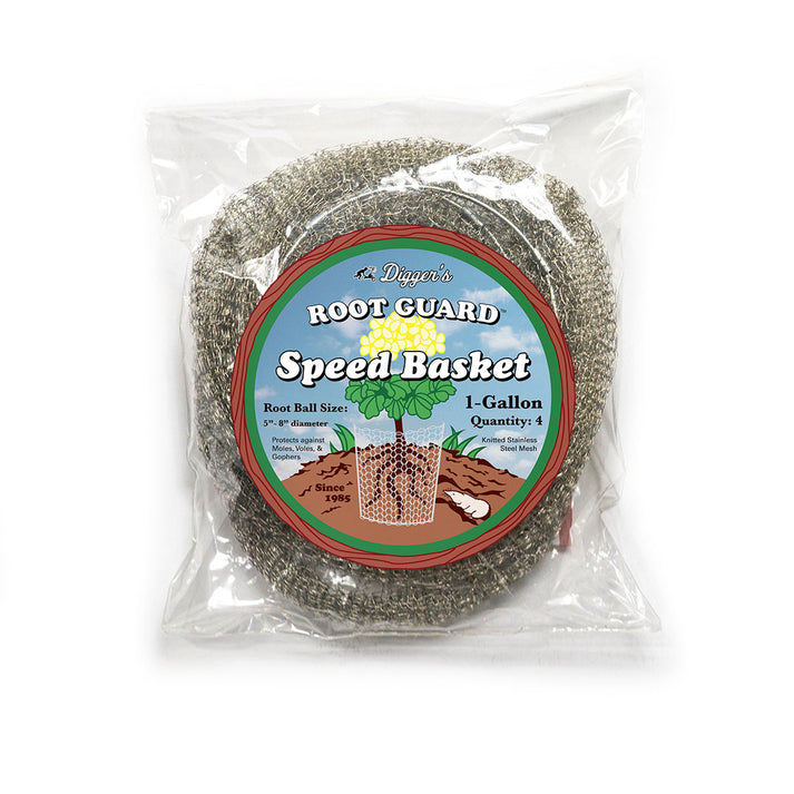 1 Gallon Root Guard Speed Gopher Basket, 4-pack – Digger's Product ...